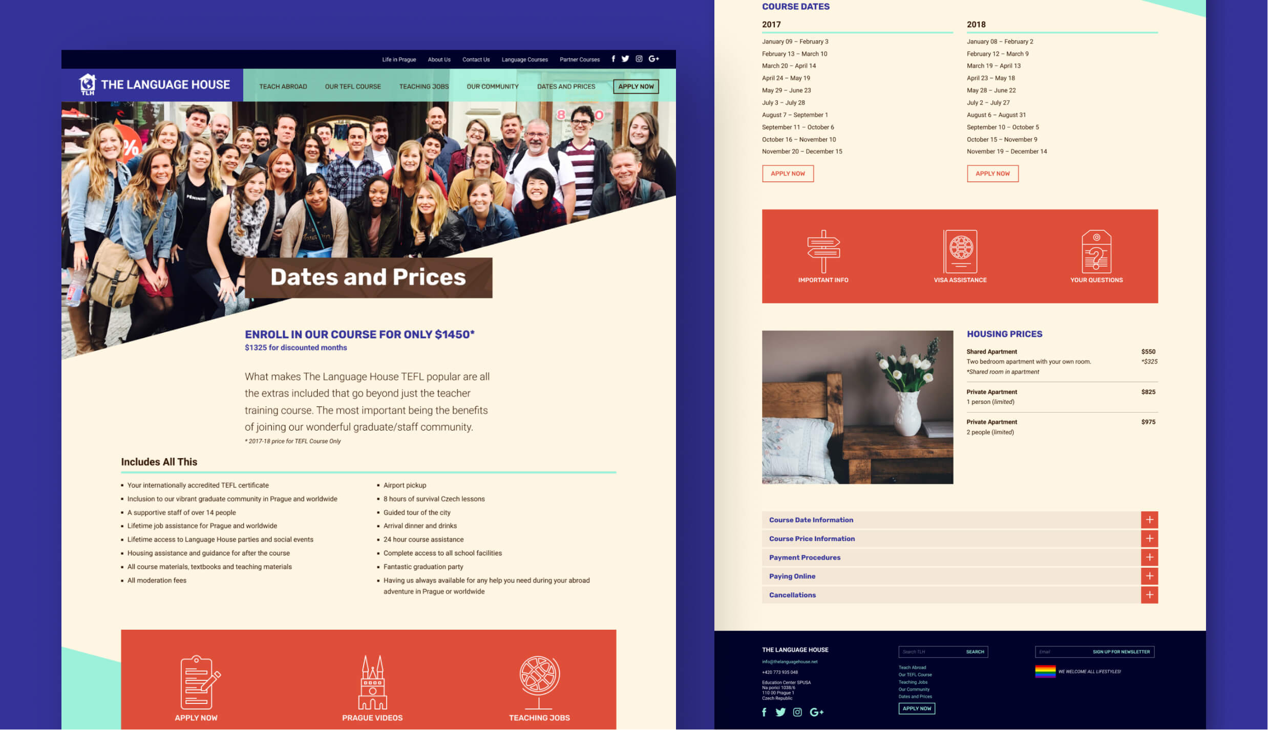 The Language House – Iconova Design